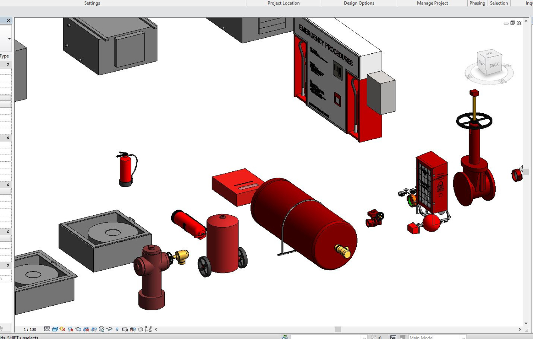 Famílias Revit do Equipamento Mecânico 2016 Modelo 3D - TurboSquid 1375461