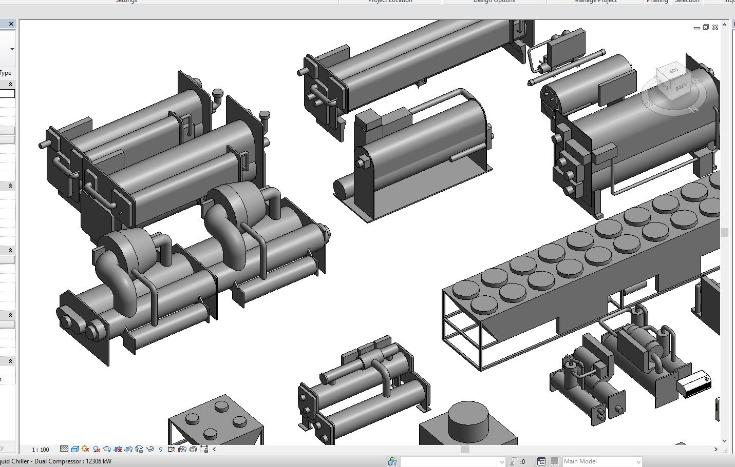 Famílias Revit do Equipamento Mecânico 2016 Modelo 3D - TurboSquid 1375461