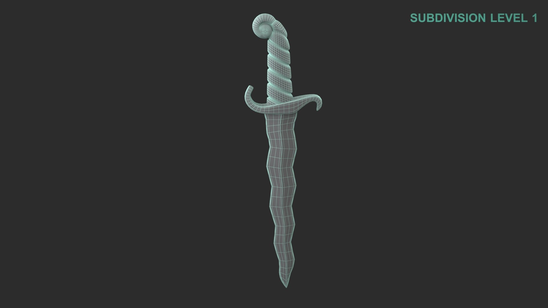 3D Dagger - TurboSquid 1998688