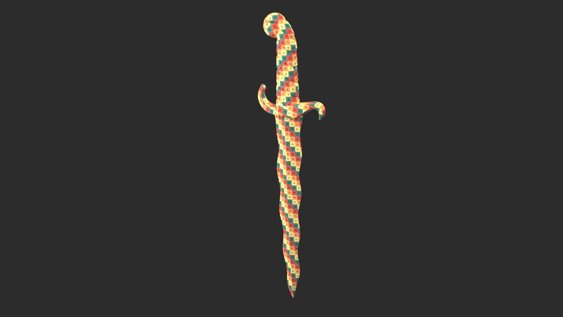 3D Dagger - TurboSquid 1998688