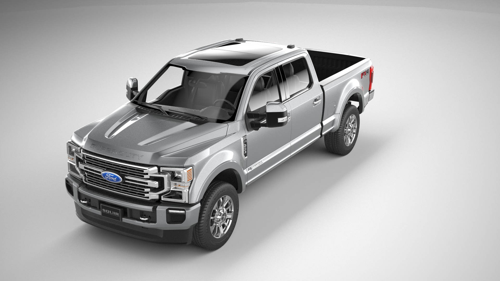 3D Ford F350 Superduty Limited Edition 2022 - TurboSquid 1773640