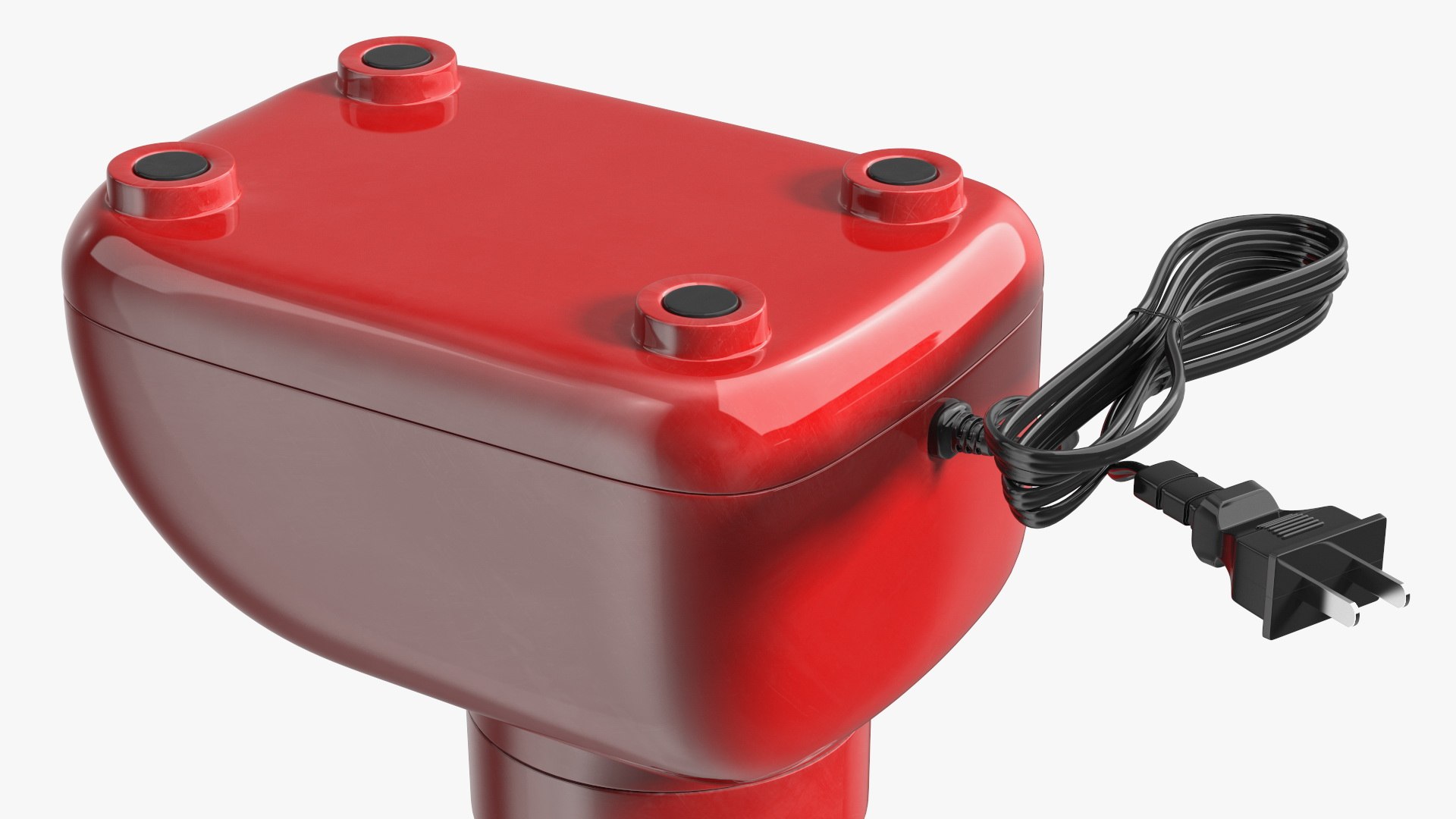 Red Blender with Glass Jar 3D - TurboSquid 2131654