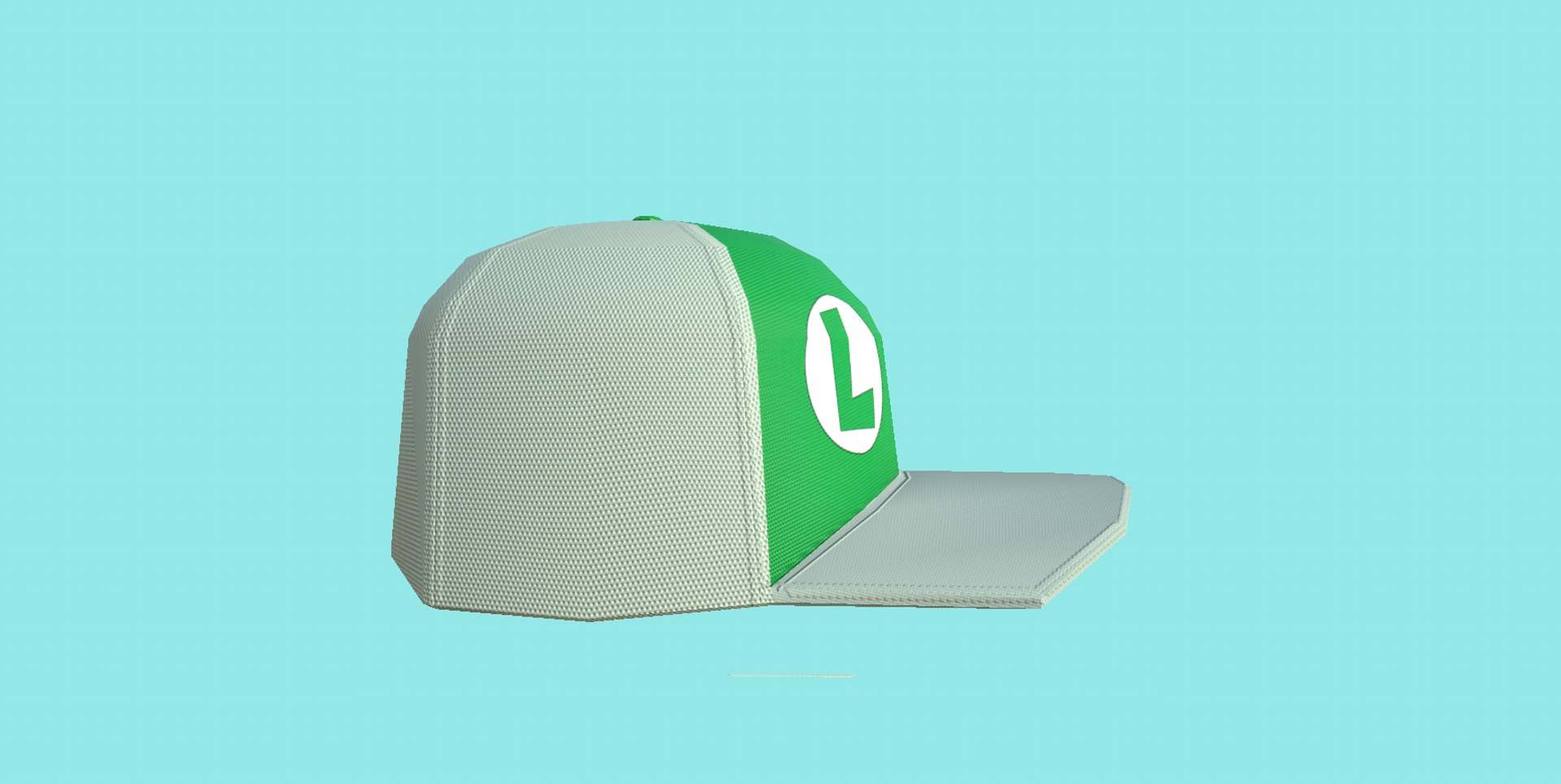 3D Character Cap - Mario Luigi - TurboSquid 1711160