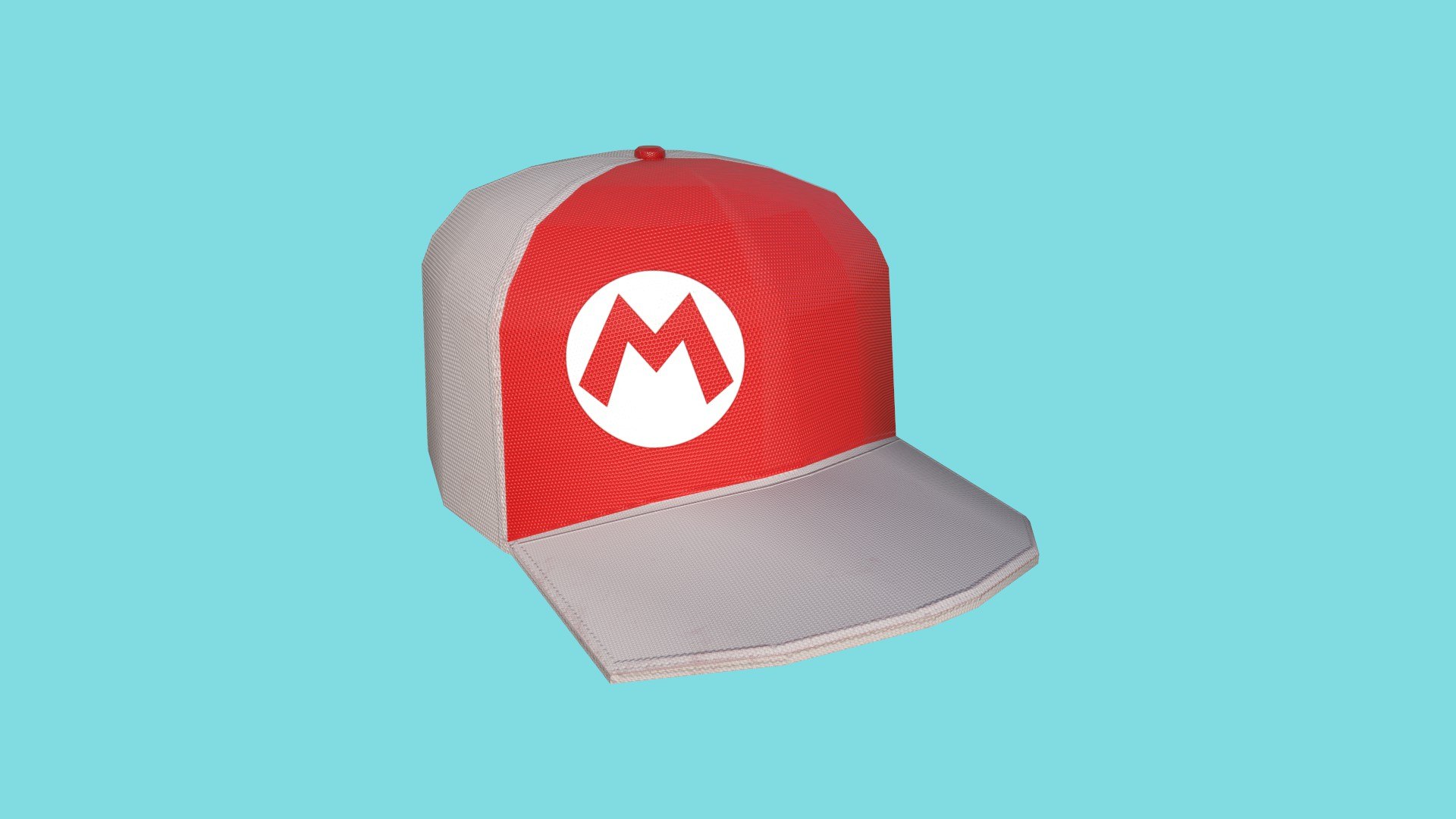3D Character Cap - Mario Luigi - TurboSquid 1711160