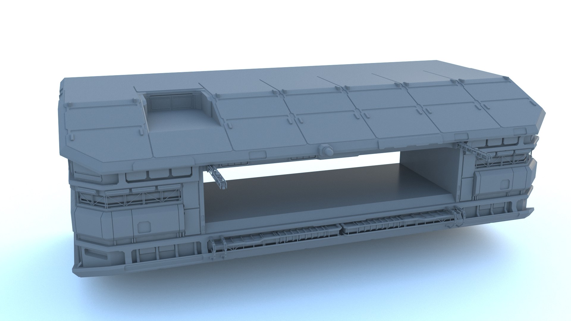 3D Sci Fi Structures Kitbash - TurboSquid 2003116