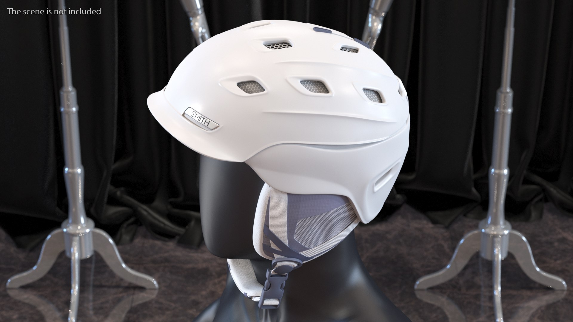 Smith Vantage Ski Helmet White 3D Model - TurboSquid 2105671