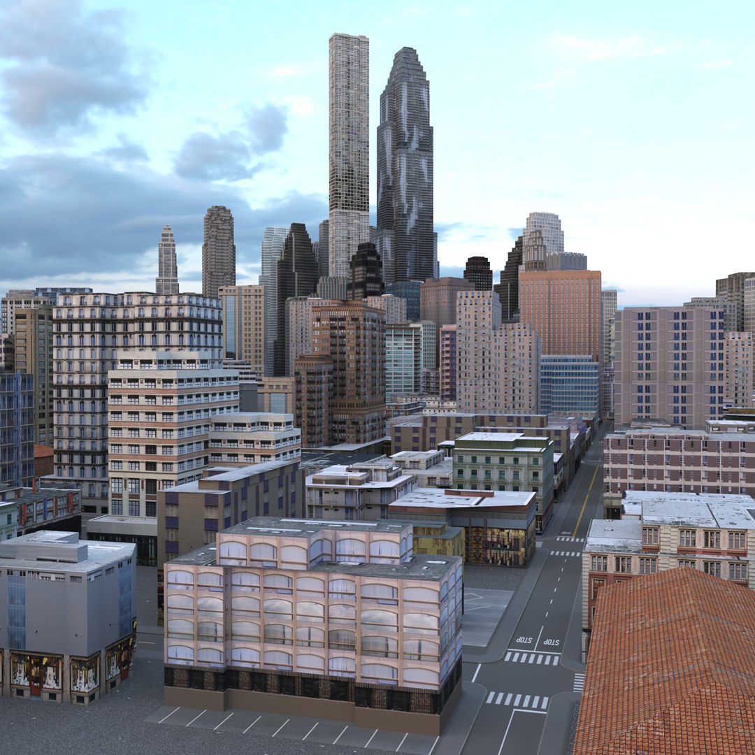 City 101 Model - TurboSquid 2210172