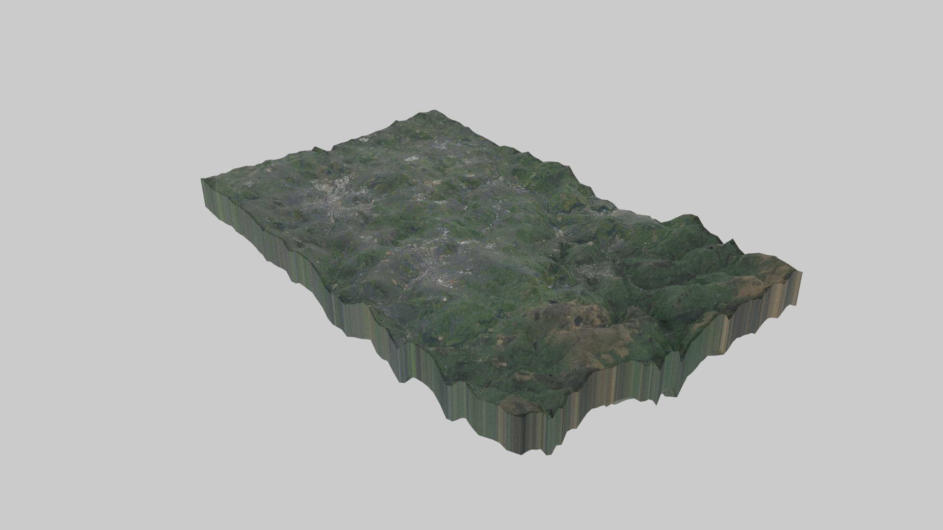 West Yorkshire City 3D model - TurboSquid 2078259