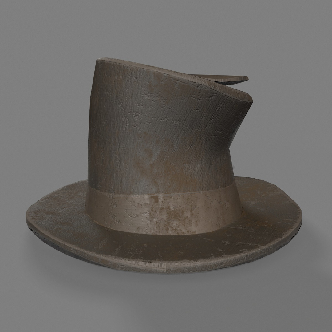 Vagabond Hat 3D Model - TurboSquid 1304603