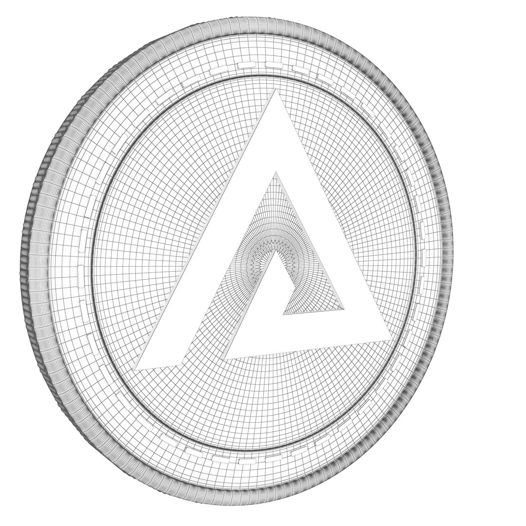 Digital Asset Cryptocurrency Gold Coin 3D Model - TurboSquid 1849106