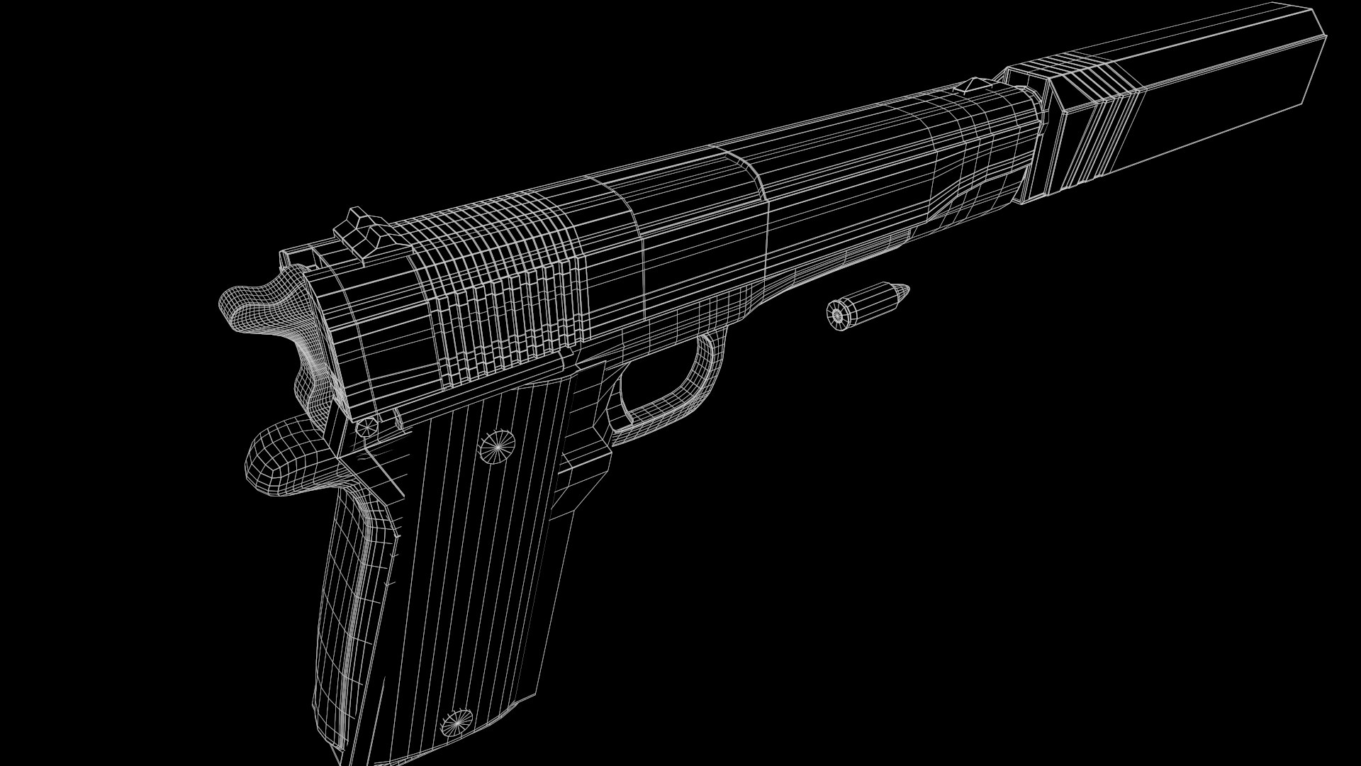 3D Colt 1911 model - TurboSquid 1716683
