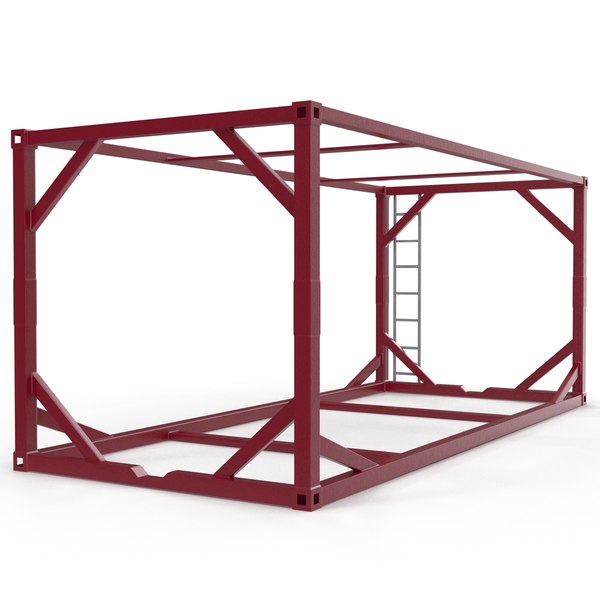 3d iso tank frame