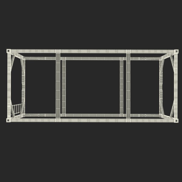 3d iso tank frame