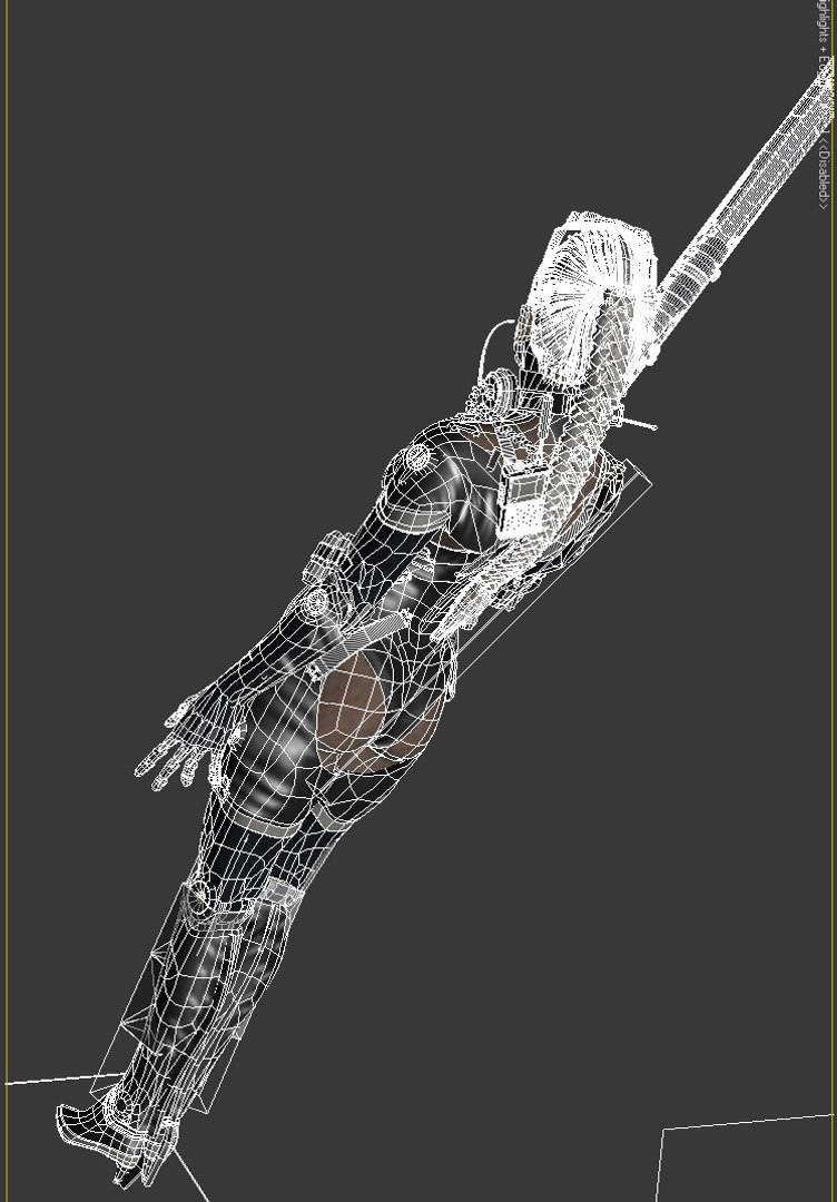 3D Cyborg Commando - TurboSquid 1505840