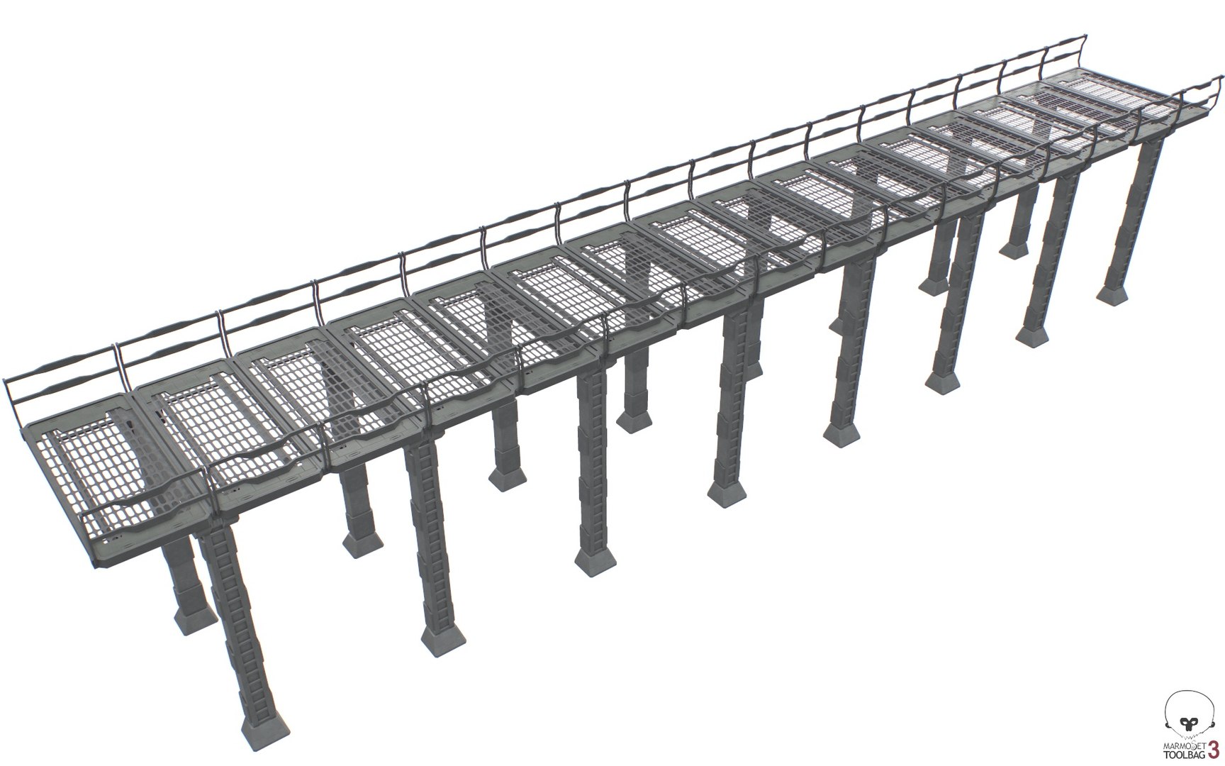 3D Sc Fi Bridge - TurboSquid 1561804