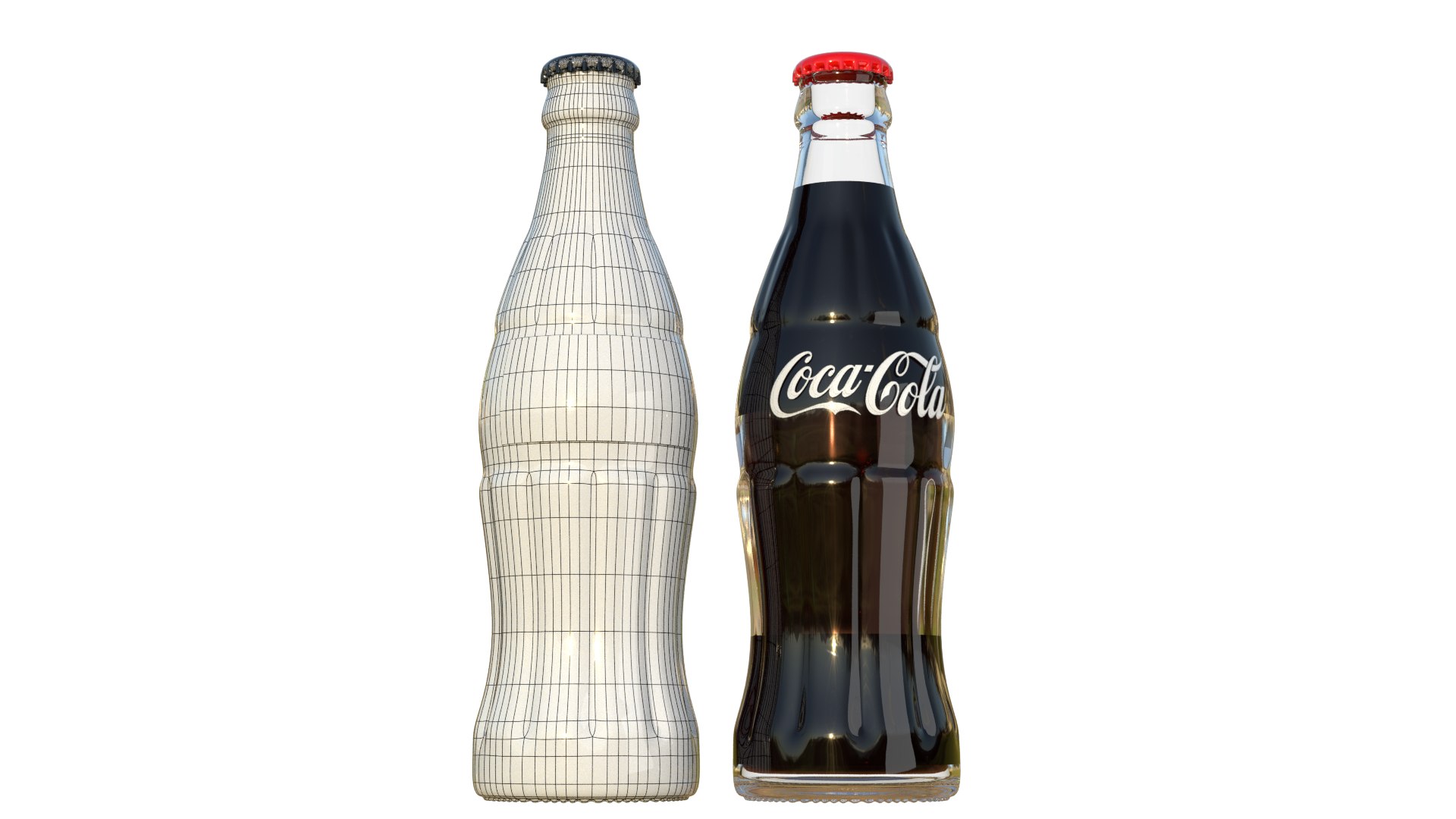 3D Coke Bottle - TurboSquid 1692753