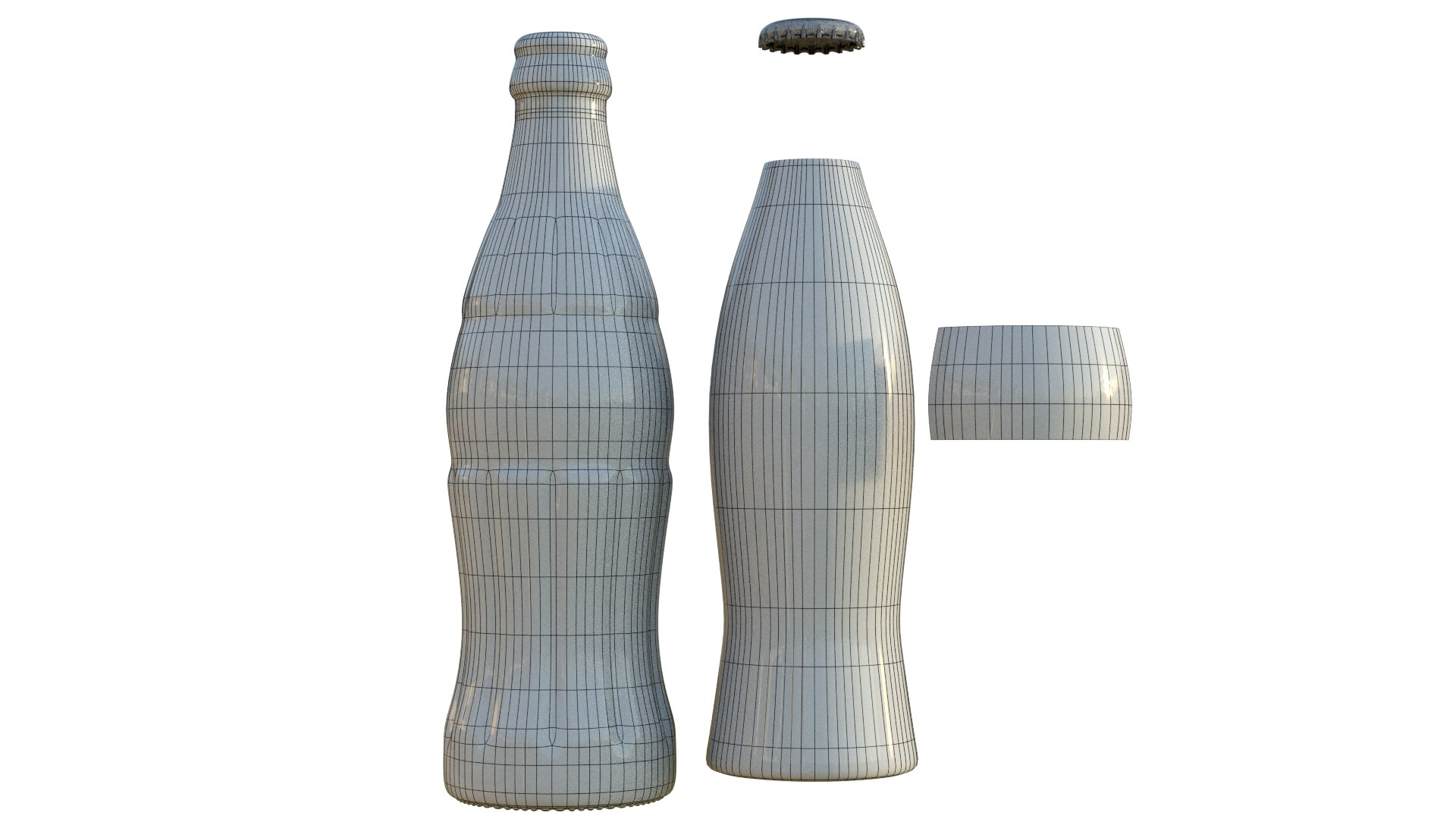 3D Coke Bottle - TurboSquid 1692753