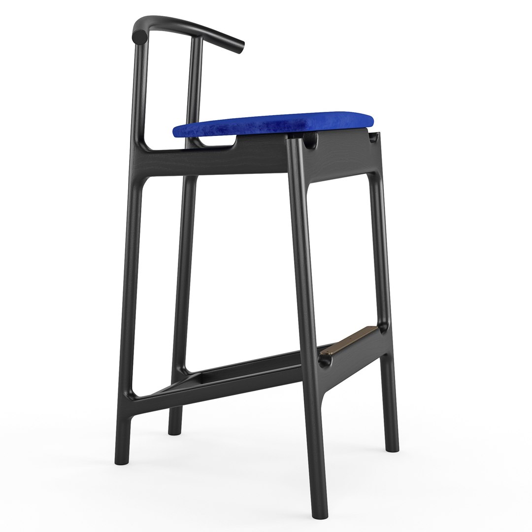 3D Bar Stool Hans Model - TurboSquid 1756658