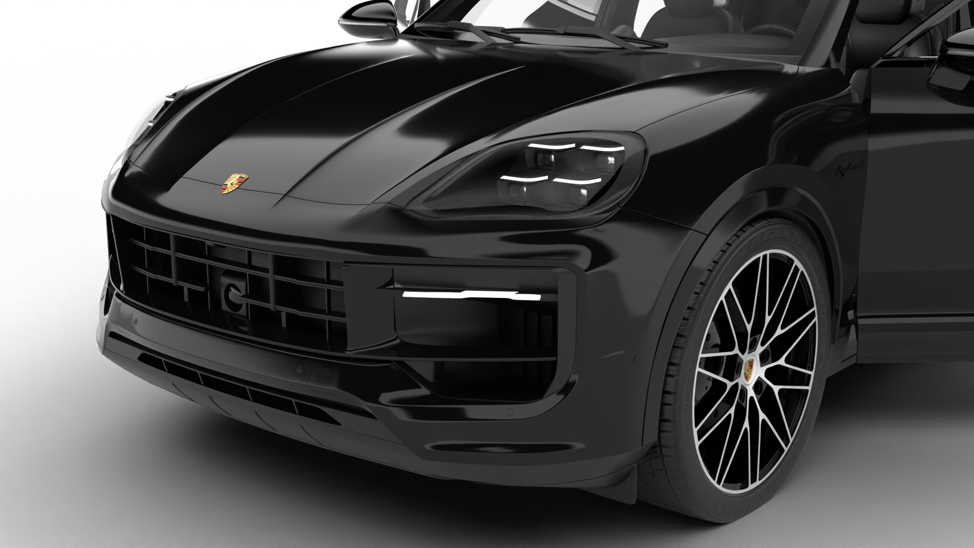 Porsche Cayenne S E-Hybrid Black Edition HQ 2025 3d Model 3D ...