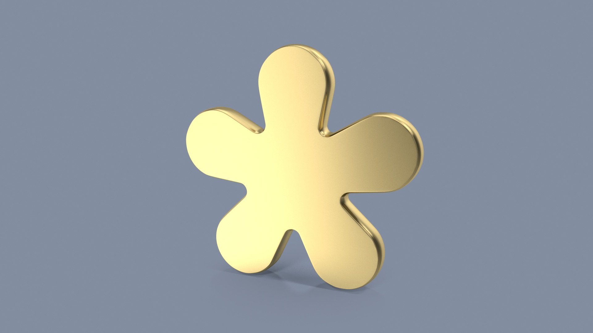3D Asterisk Symbol Gold - TurboSquid 2054771