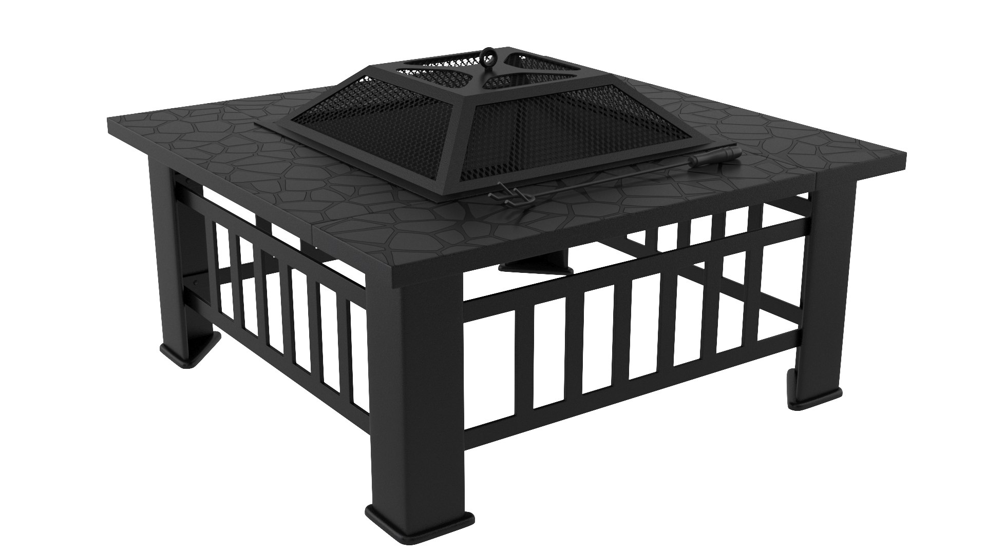 3D Fire Pit - TurboSquid 1752353