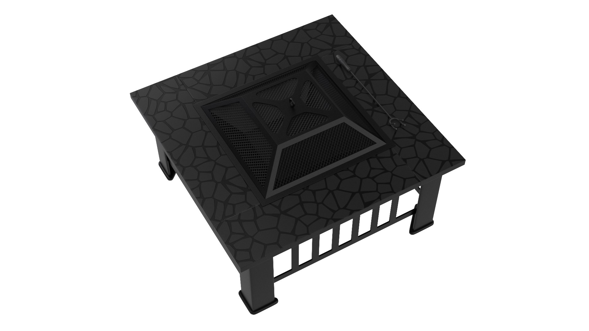 3D Fire Pit - TurboSquid 1752353