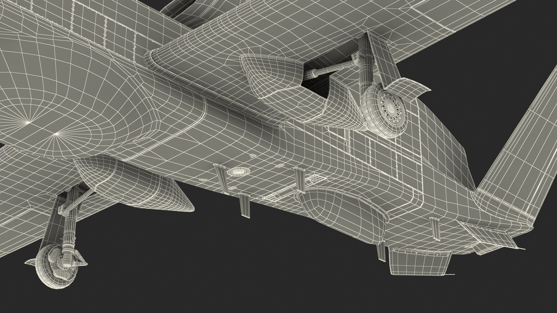 3D Long-range Reconnaissance UAV Rigged For Cinema 4D - TurboSquid 2381800