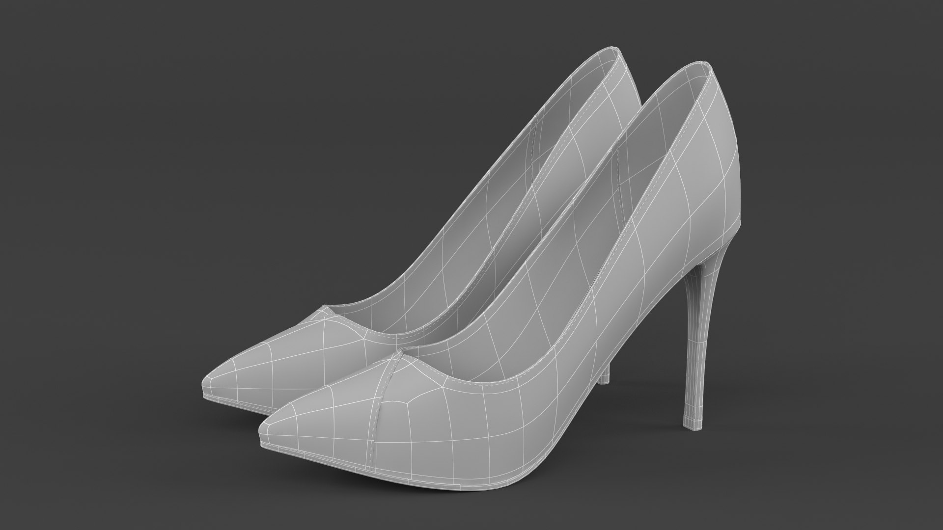 Women Shoes Model - TurboSquid 2126221