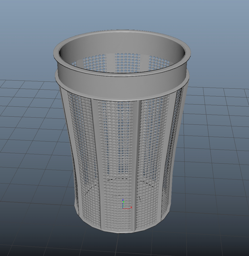 3D trash bin - TurboSquid 1242635