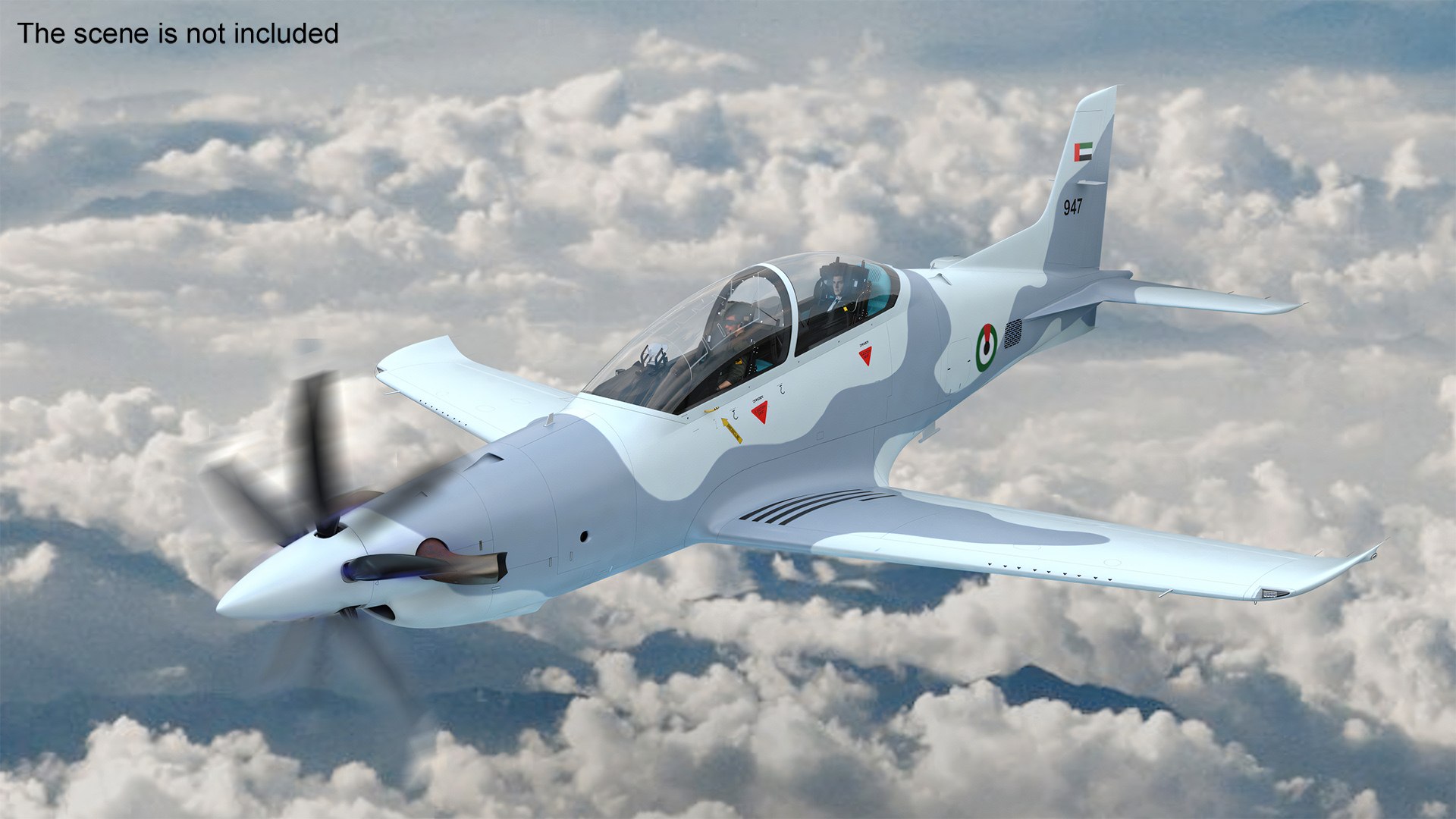 3D Training Aircraft Pilatus PC-21 Grey Rigged For Maya - TurboSquid ...