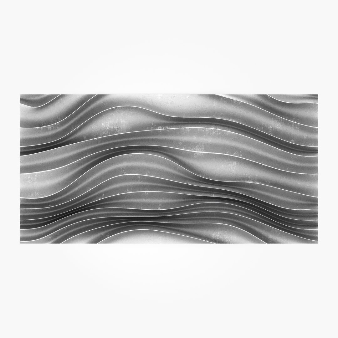 3D Seamless 3D Wall Panel - TurboSquid 2029411