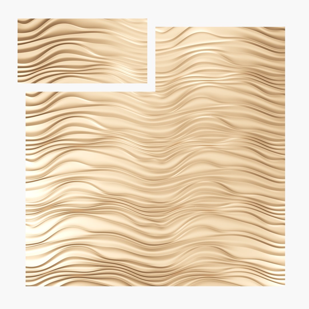 3D Seamless 3D Wall Panel - TurboSquid 2029411