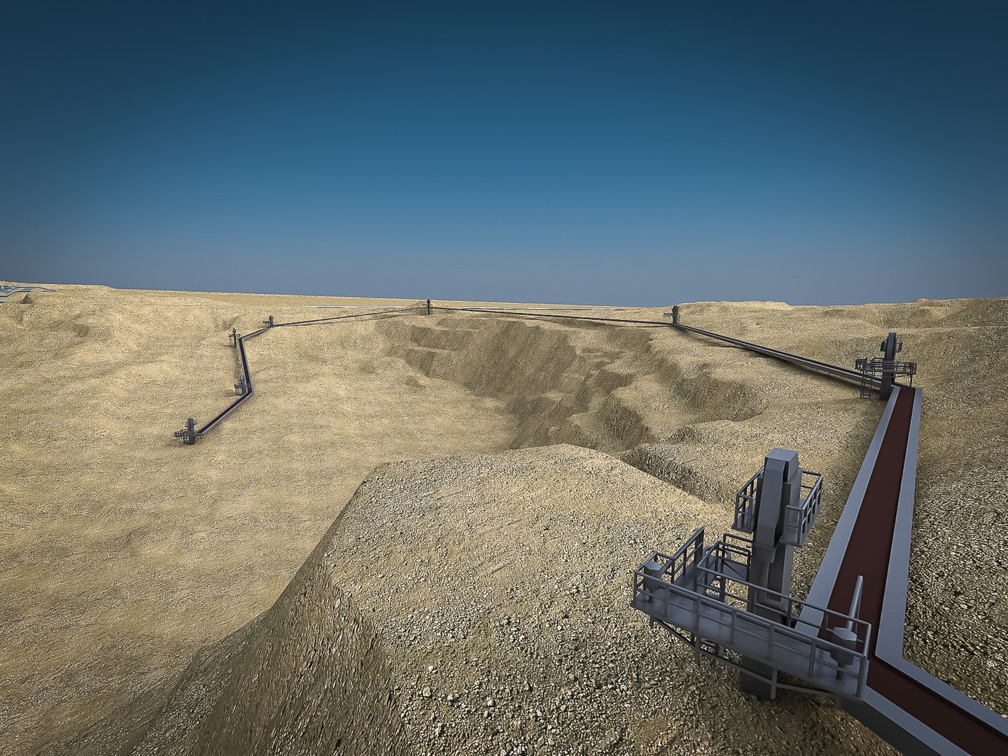 Industrial Mining Factory 3D Model - TurboSquid 1751218