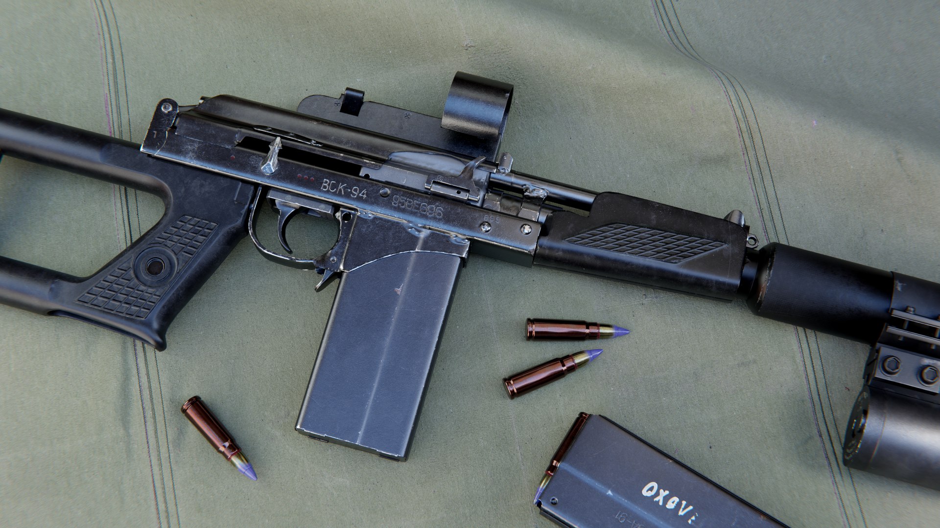 3D VSK-94 Custom Soviet Rifle Model - TurboSquid 2276483