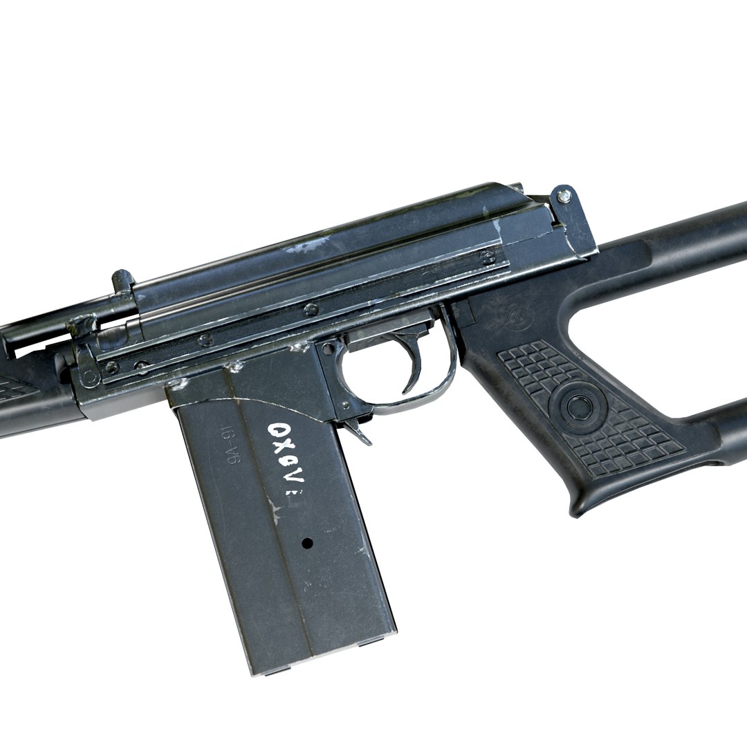 3D VSK-94 Custom Soviet Rifle Model - TurboSquid 2276483