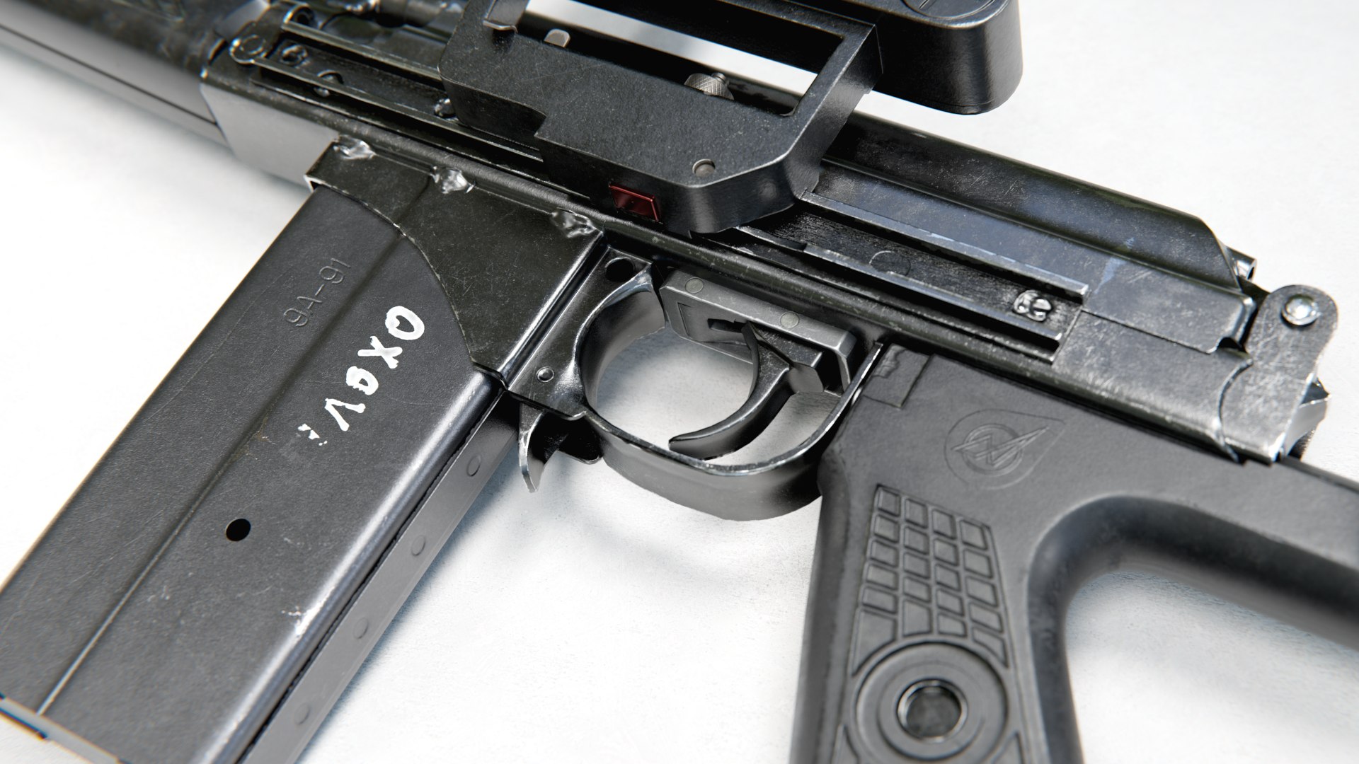 3D VSK-94 Custom Soviet Rifle Model - TurboSquid 2276483