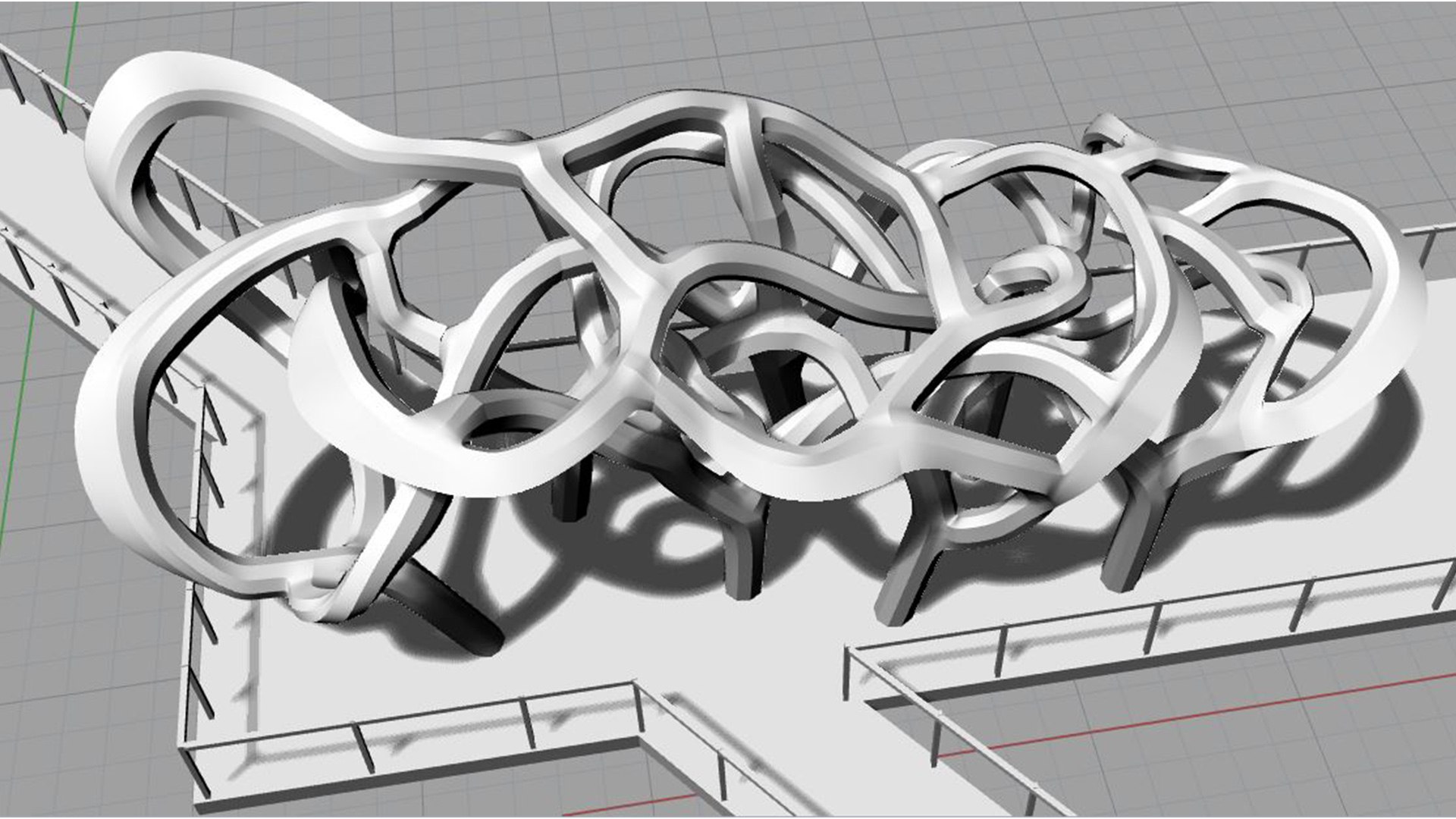 Freeform Parametric Building 3D - TurboSquid 1754326