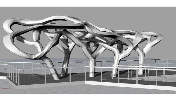 Freeform parametric building 3D - TurboSquid 1754326