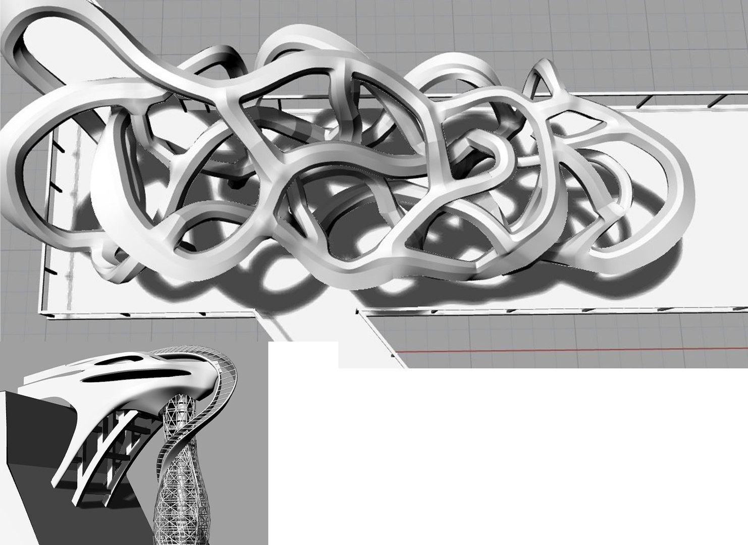 Freeform Parametric Building 3D - TurboSquid 1754326