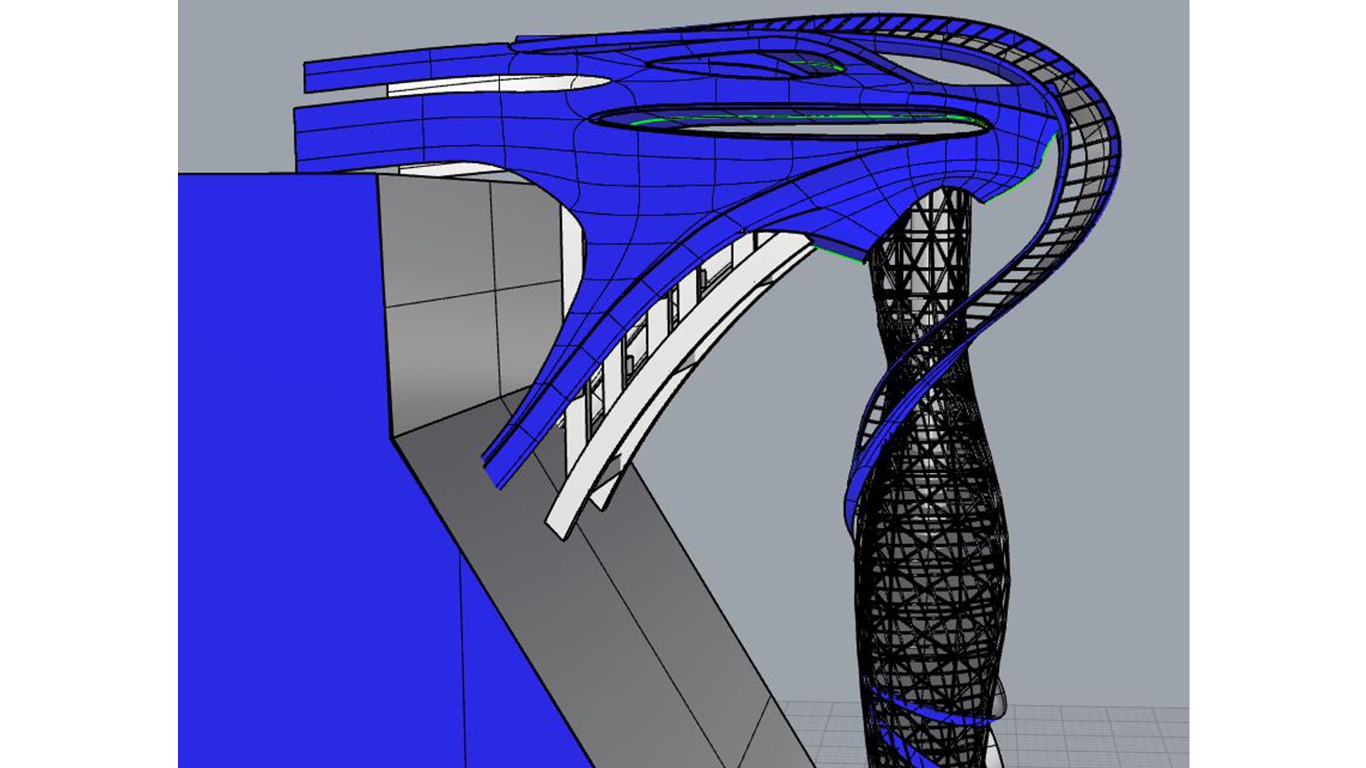 Freeform Parametric Building 3d Turbosquid 1754326