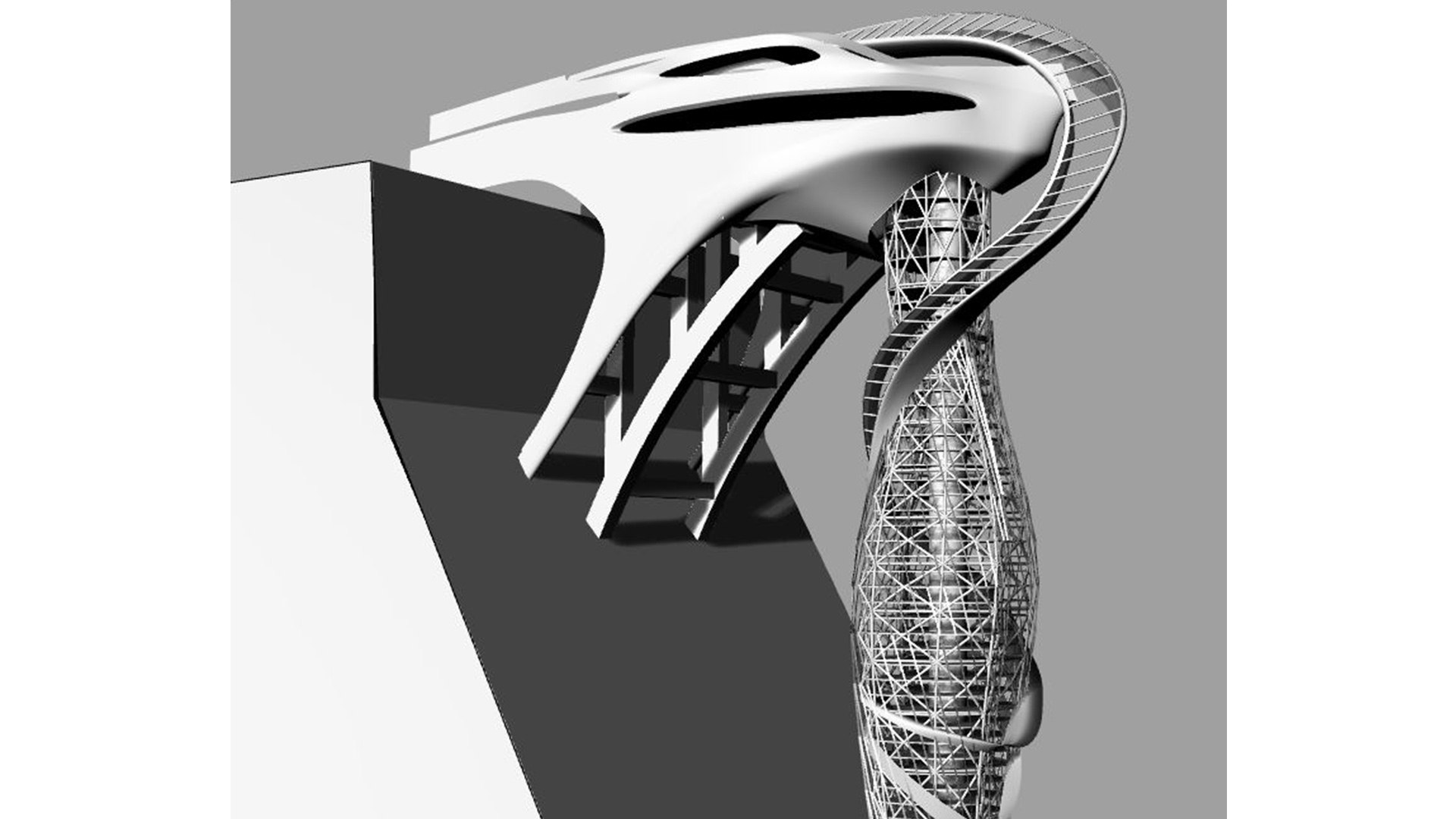 Freeform Parametric Building 3D - TurboSquid 1754326