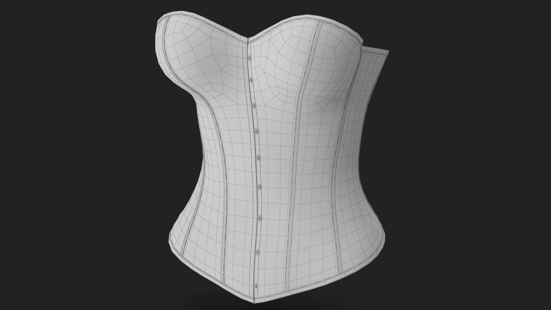 3D Leather Corset 3 - TurboSquid 1772744