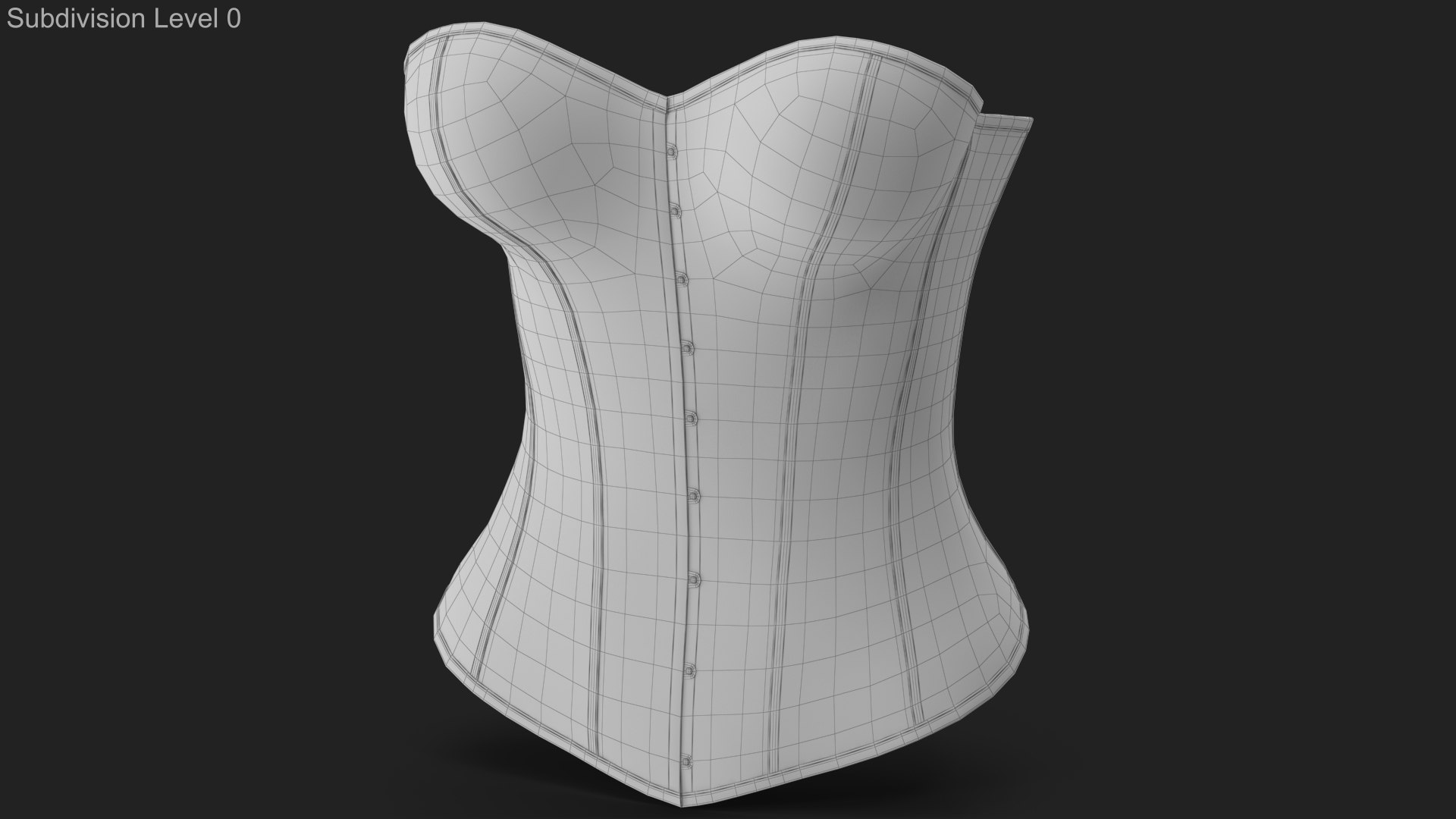 3D Leather Corset 3 - TurboSquid 1772744