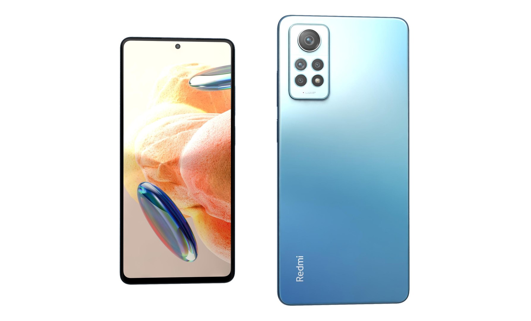 Xiaomi Redmi Note 12 Pro 4G Blue 3D - TurboSquid 2056571