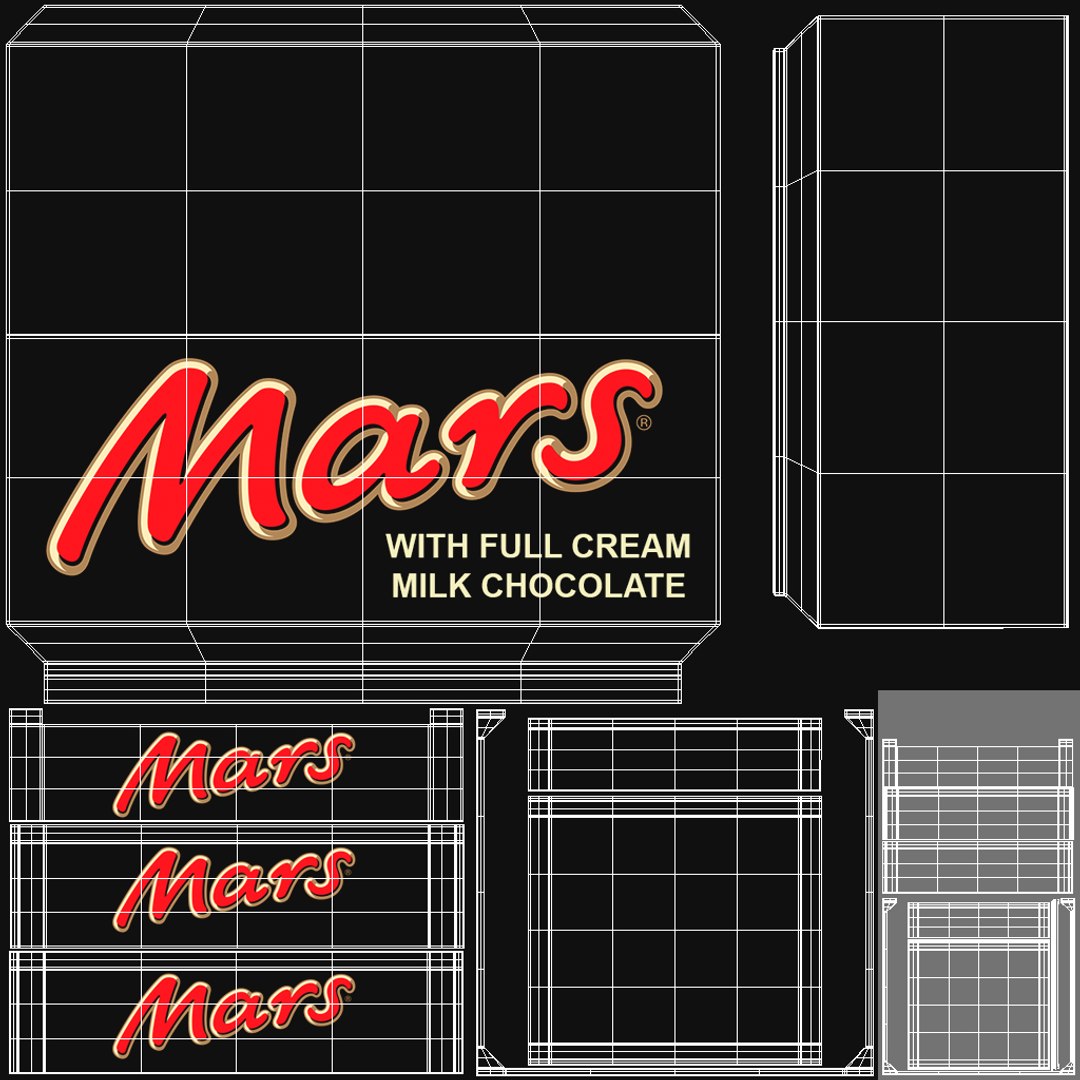 3D Mars Box - TurboSquid 1688852