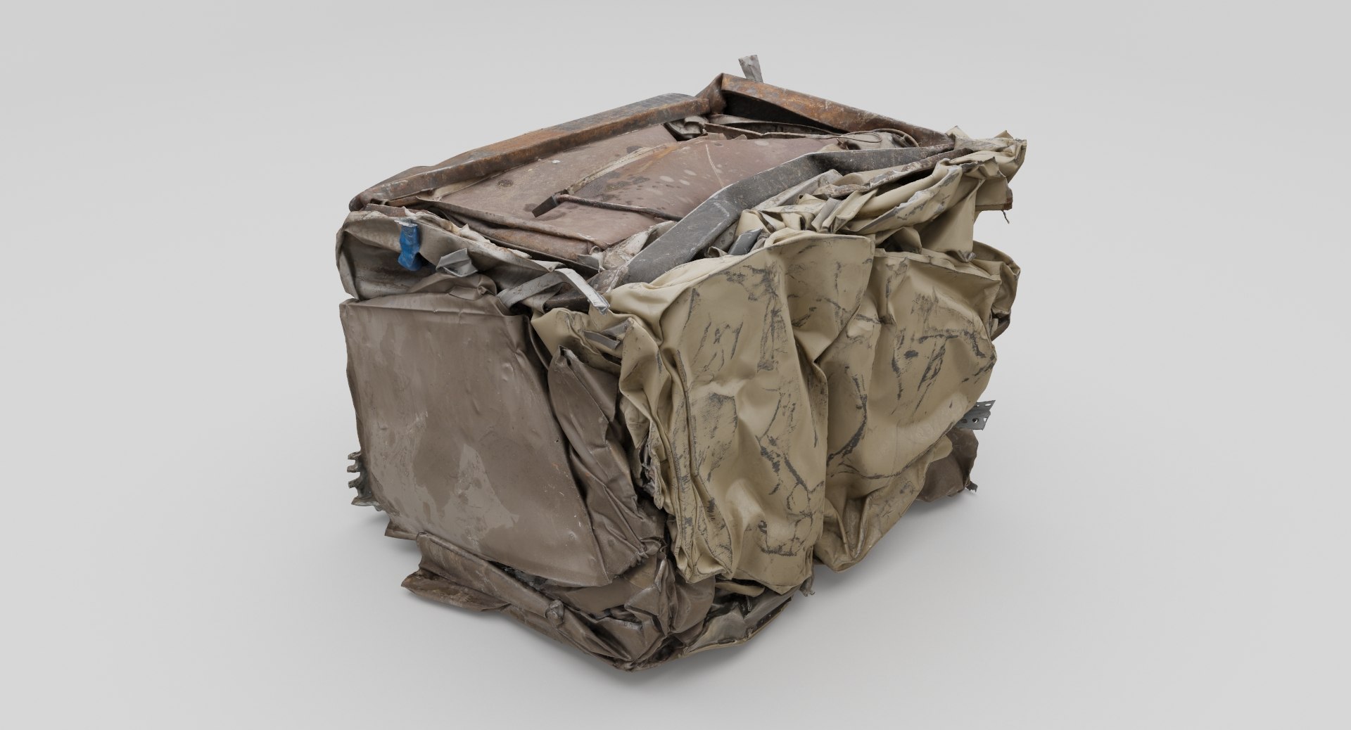 Crushed Scrap Metal Scan 3D - TurboSquid 1174685