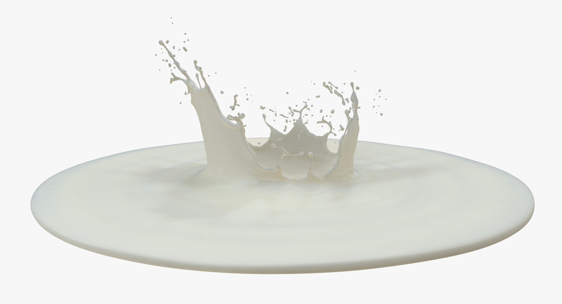 Milk Crown Splash 3D - TurboSquid 1233507