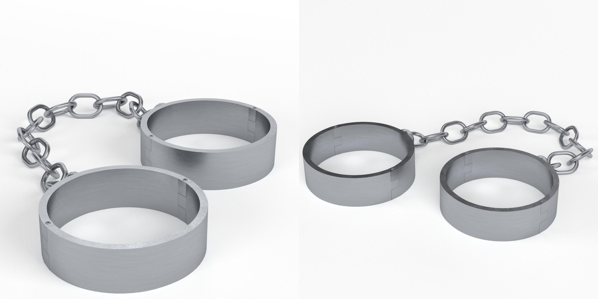 Ankle Shackles 3D Model - TurboSquid 1467298