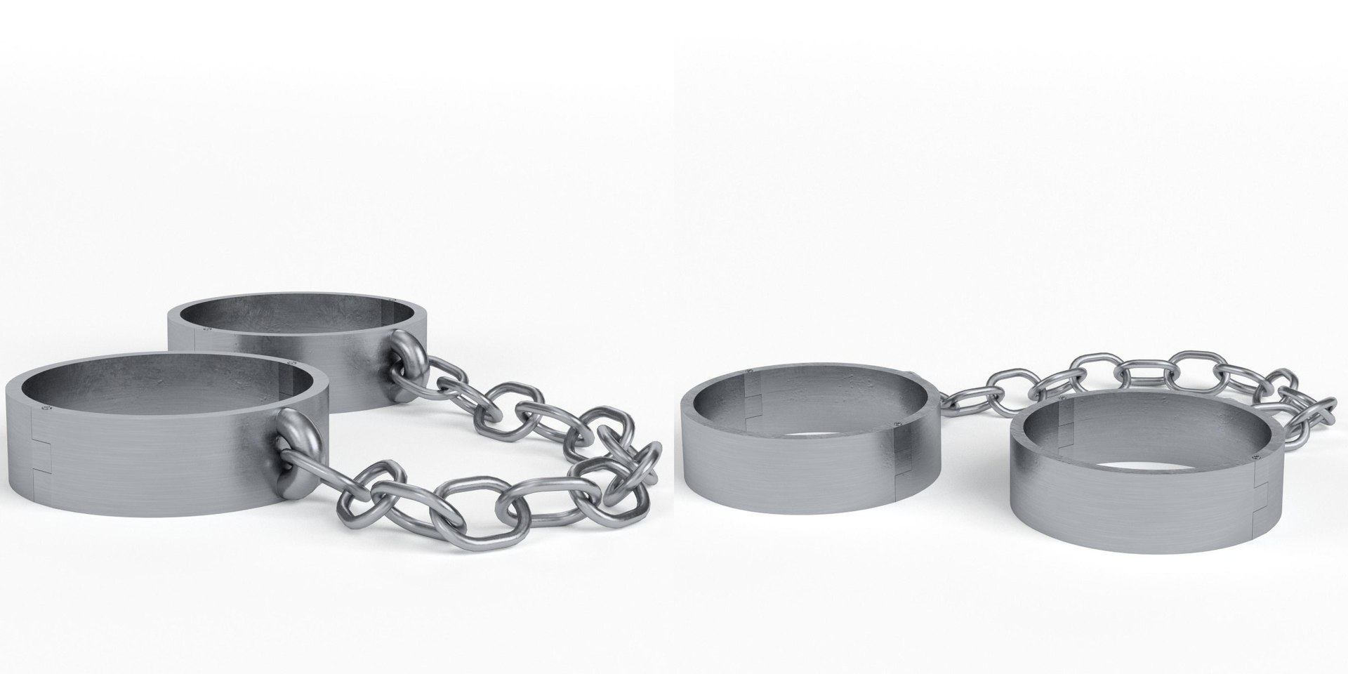 Ankle Shackles 3D Model - TurboSquid 1467298