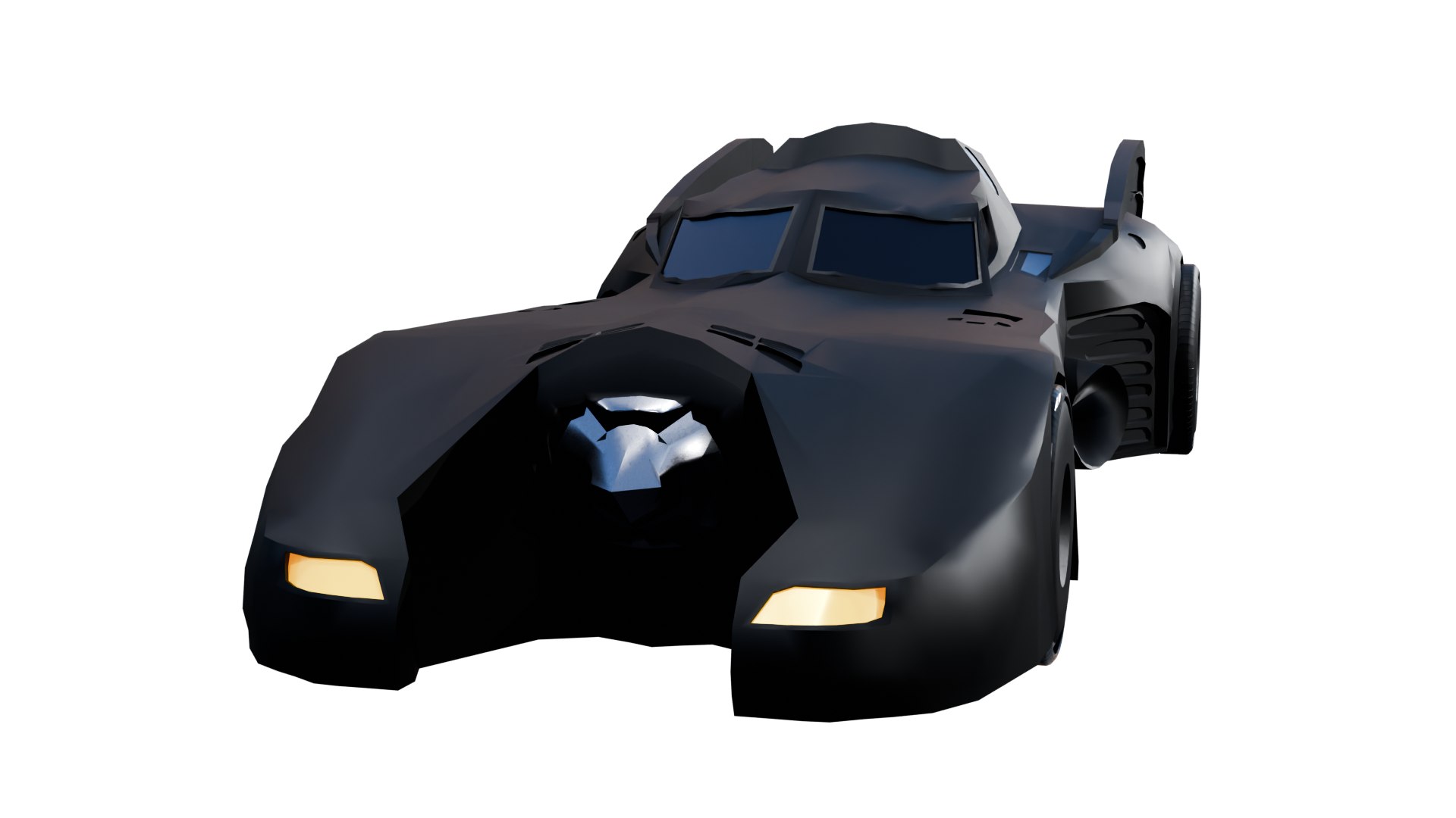 Batmobile 3d 3D Model - TurboSquid 2314740